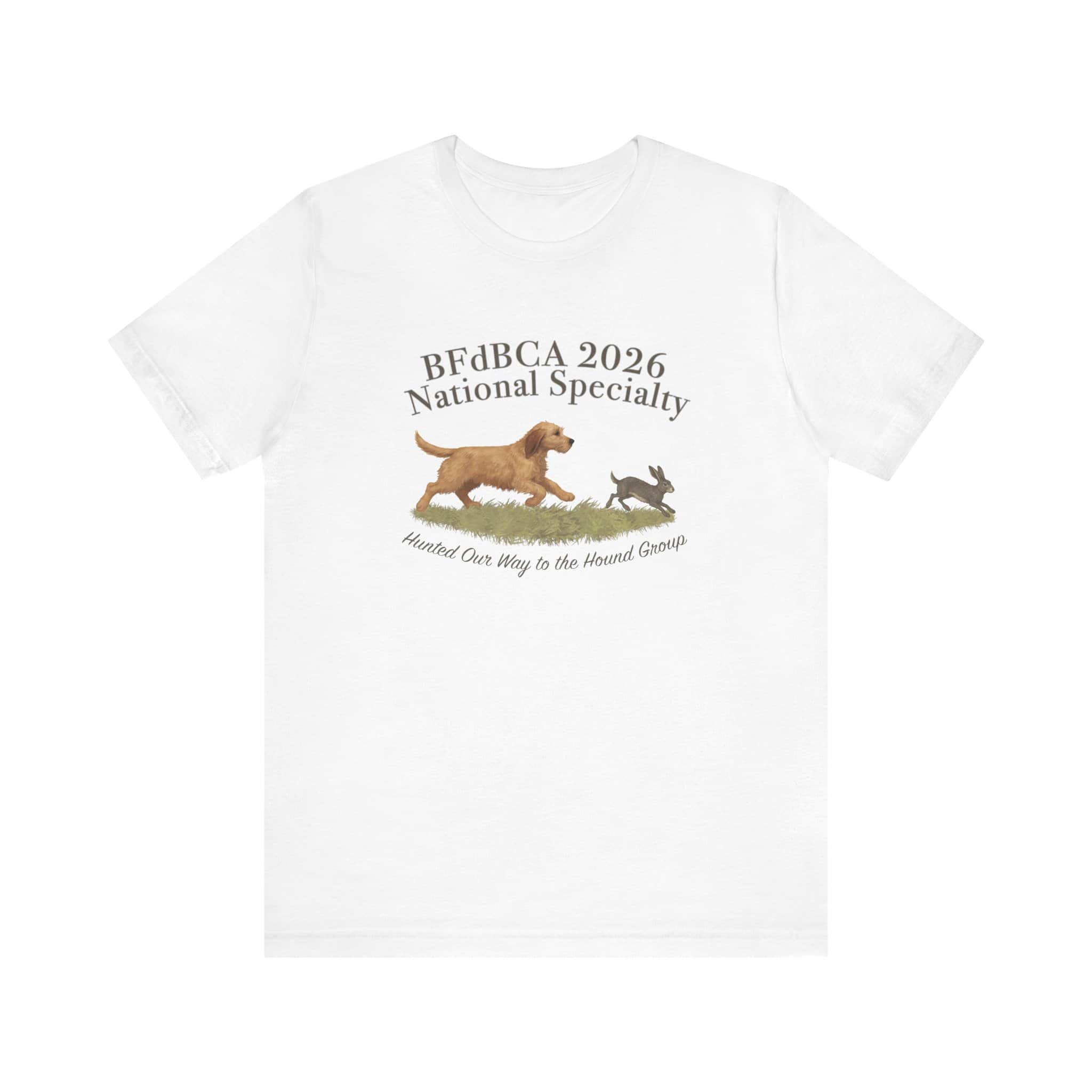 BFdBCA National Specialty 2026 Logo Tee — Unisex | Basset Fauve de ...