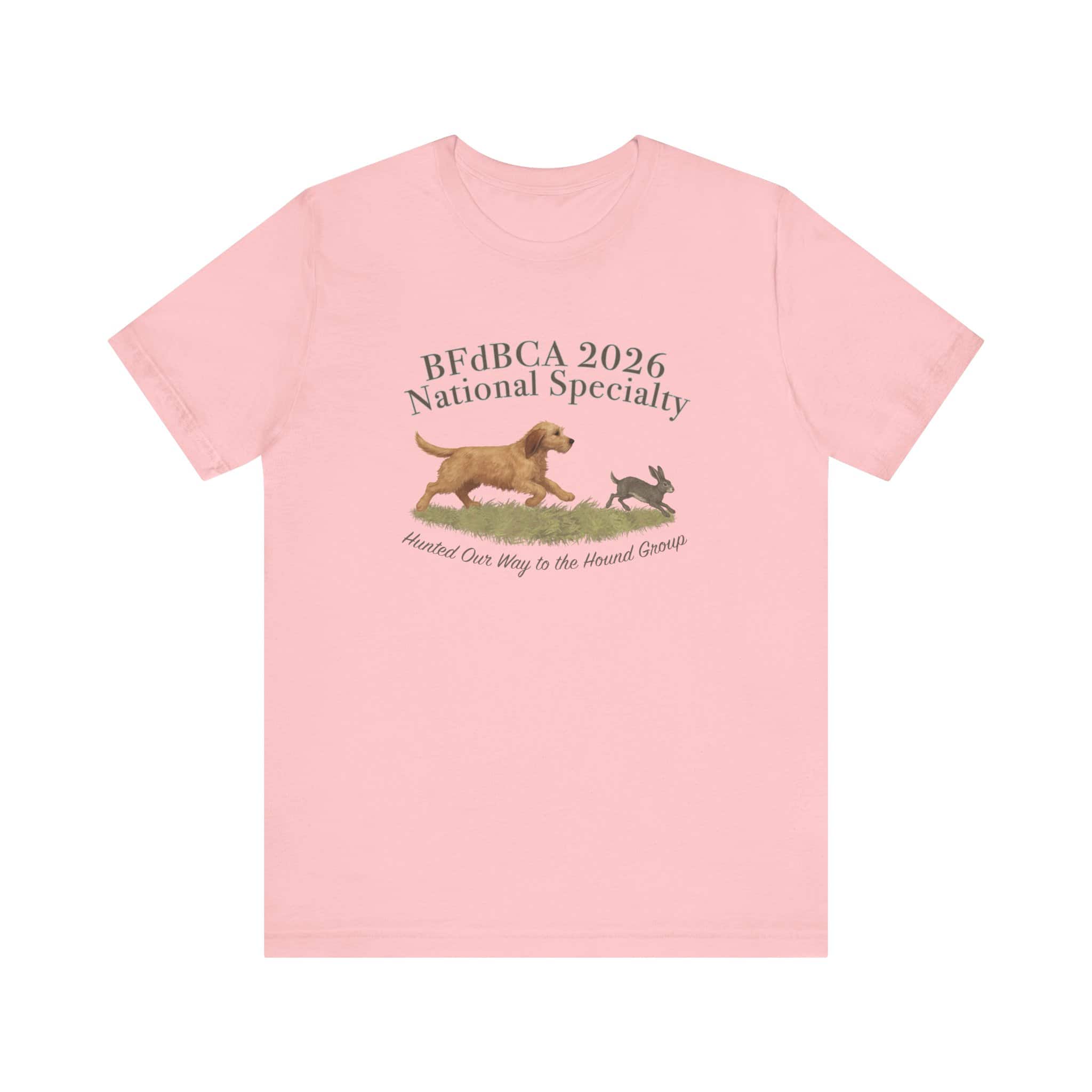 BFdBCA National Specialty 2026 Logo Tee — Unisex | Basset Fauve de ...