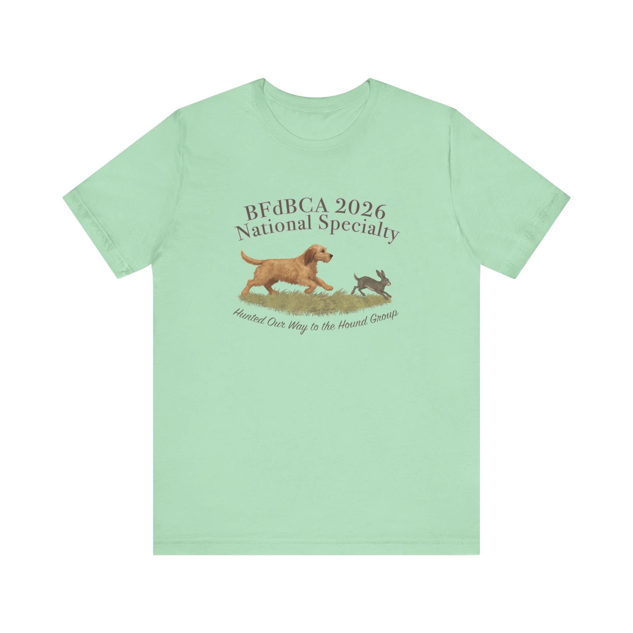 BFdBCA National Specialty 2026 Logo Tee — Unisex | Basset Fauve de ...